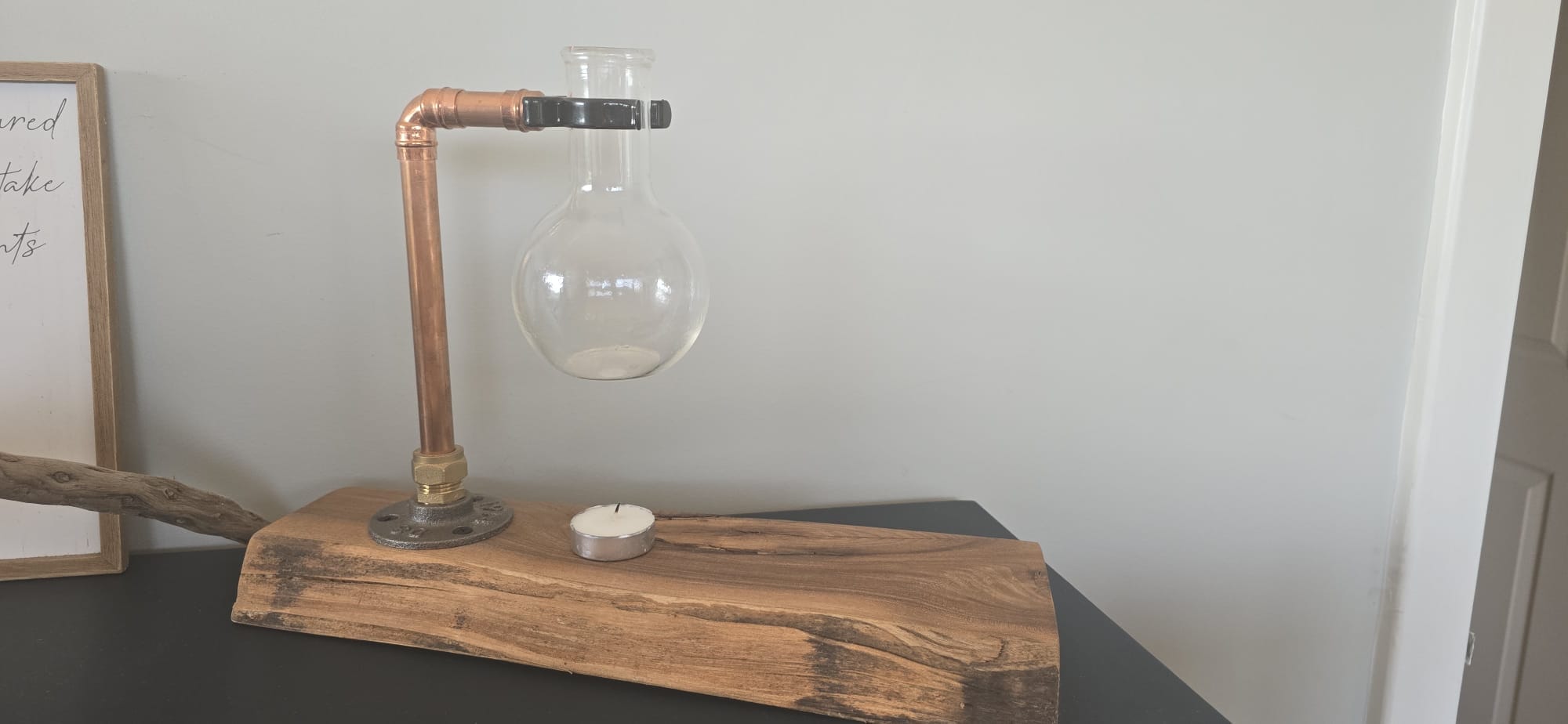 Make a Hardwood and Copper Oil Burner - Building it Better NI